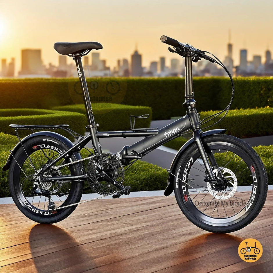 🌦️ Fnhon Monsoon Foldable Bike 20-inch • Lightweight Effortless ...